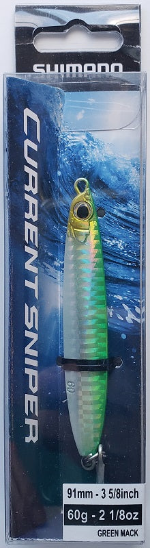 Shimano Current Sniper Lightweight Casting Jig Green Mack 60g JM006MEG